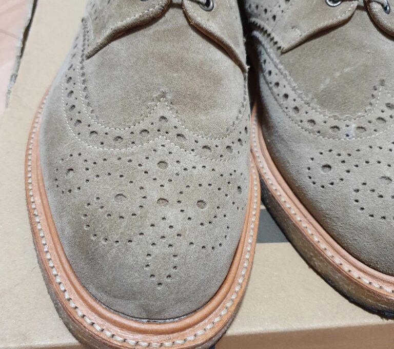 Sanders Olly Suede Brogues Review - Kudusole