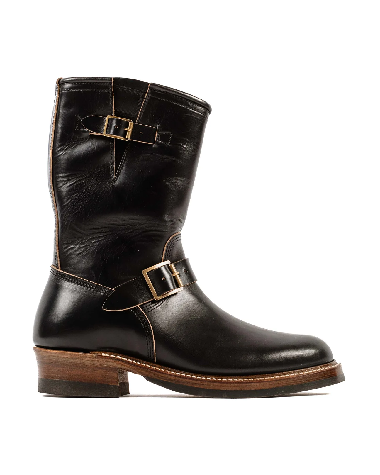 John Lofgren Shinki Hikaku Service boots, Black CXL Engineer boots ...